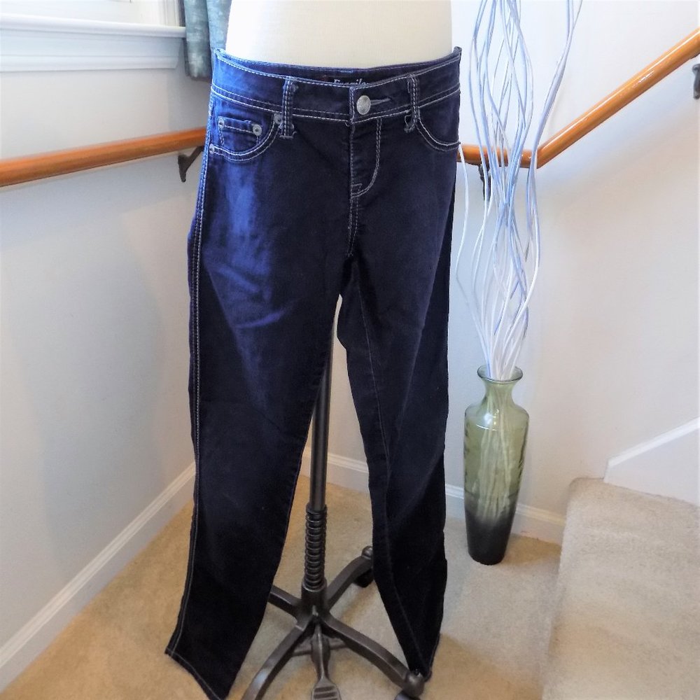 Fragile Blue Jeans Dark Denim Skinny Size Xs - Gem